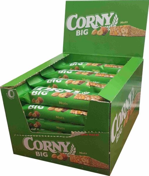 (x24) CORNY Baton Zbożowy Orzech Laskowy 50g - Arena.pl