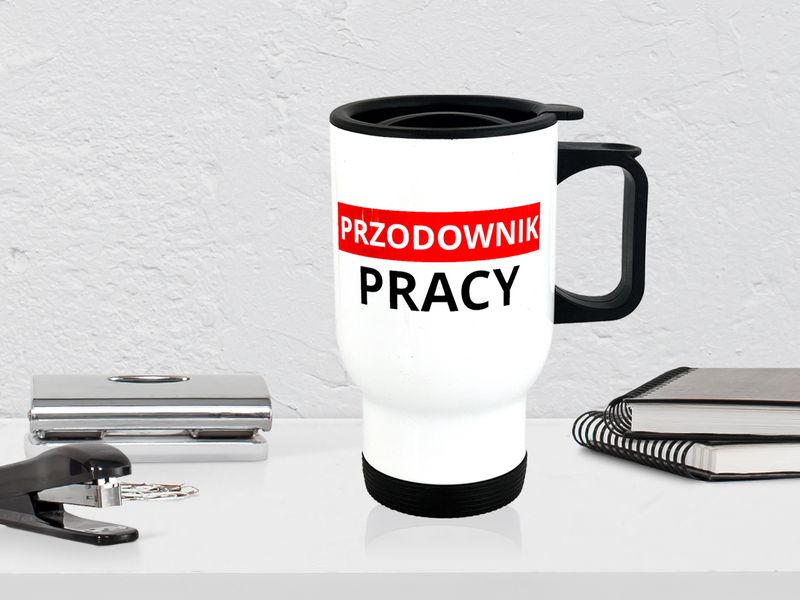 Kubek Termiczny Przodownika Pracy, PREZENT PRL, do biura i domu - Arena.pl