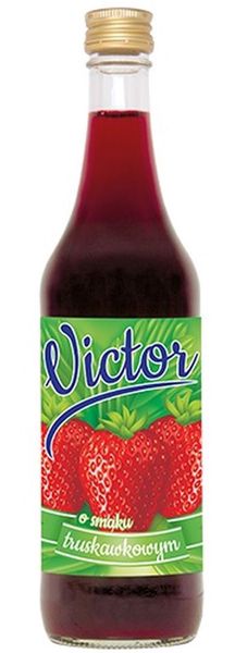 Cymes Syrop Victor truskawka 500ml - Arena.pl