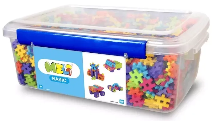 Klocki konstrukcyjne Meli Basic Edu (2000 elementów) - Arena.pl