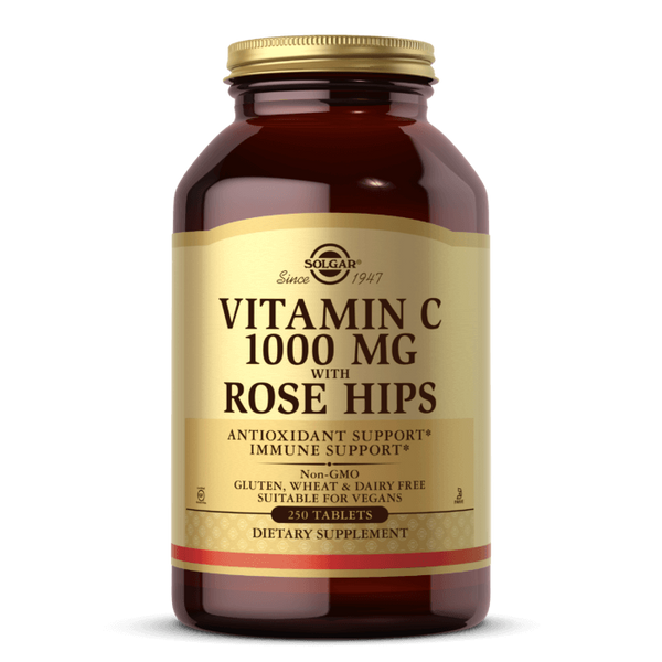 Vitamin C 1000 mg with Rose Hips (250 tabl.) - Arena.pl