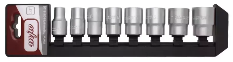 Mjw Komplet Kluczy Nasadowych 1/2" 12-Kąt 8 Elementów - Arena.pl