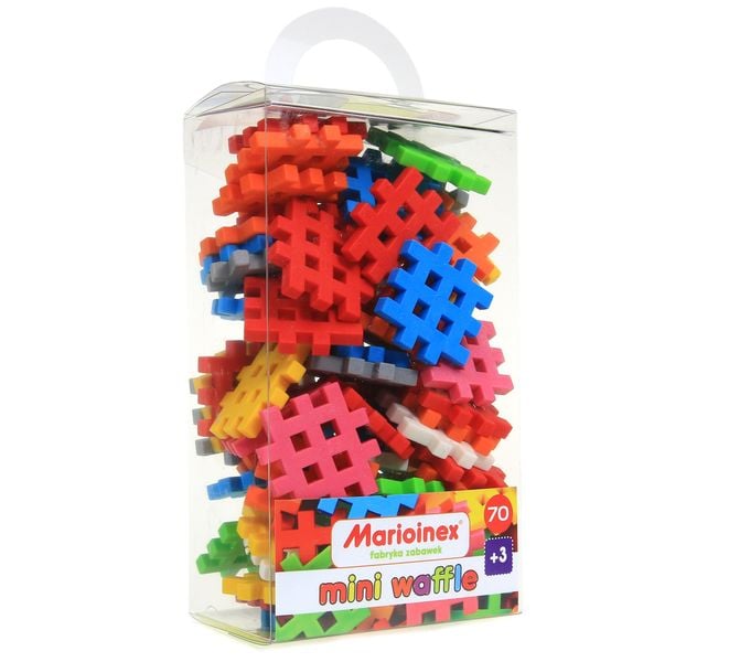 ELASTYCZNE Klocki Mini Waffle Wafle Marioinex 70el - Arena.pl