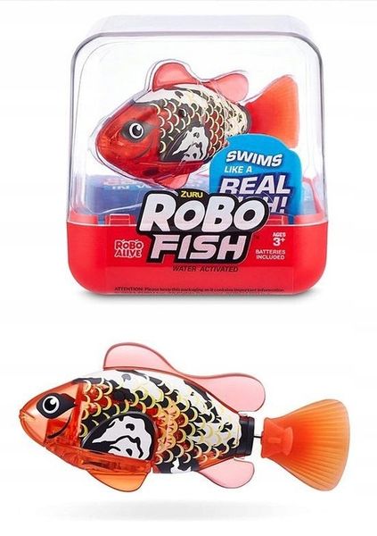 Kup ROBO FISH ZURU Pływająca RYBA Rybka ZMIENIA KOLOR POMARAŃCZOWY na ...