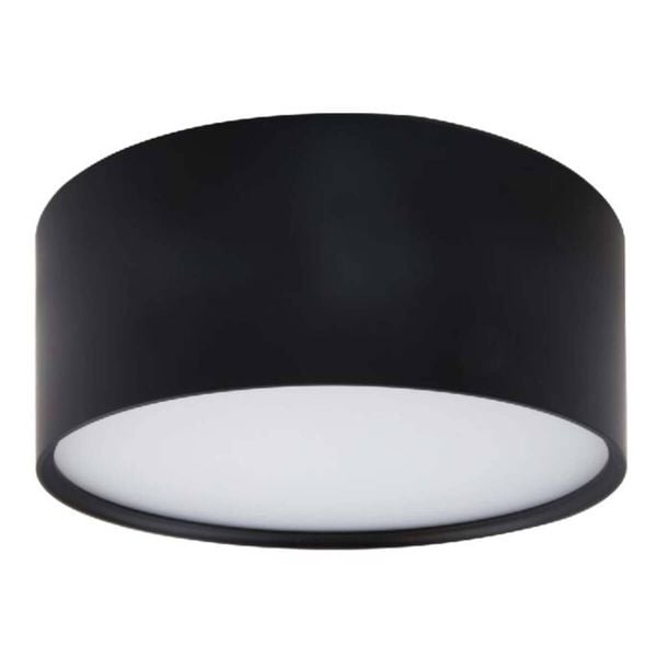 Plafon LAMPA sufitowa KENDAL LP-6331/1SM BK Light prestige okrągła ...