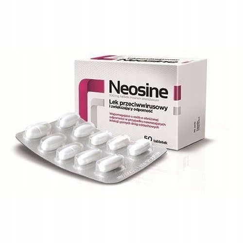 NEOSINE lek przeciwwirusowy na odporność 50 tabl. - Arena.pl