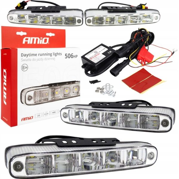 Kup ŚWIATŁA DZIENNE LED DO JAZDY DZIENNEJ DRL 506HP LAMPY 12V 24V ...
