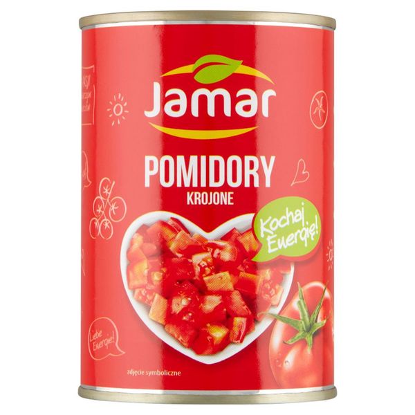 Jamar Pomidory krojone 400 g - Arena.pl