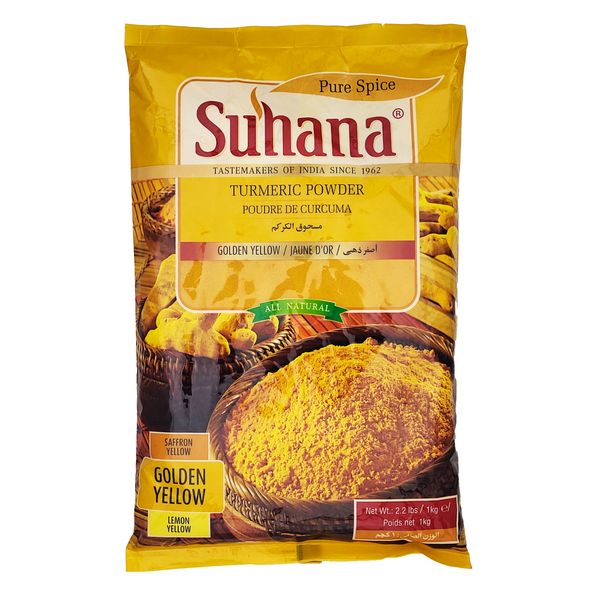 Przyprawa kurkuma mielona Turmeric Powder Suhana 1kg - Arena.pl