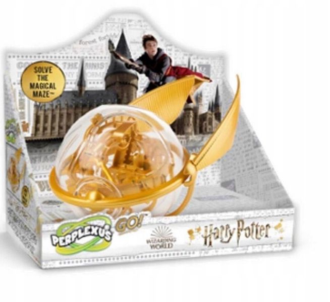 PERPLEXUS HARRY POTTER kula labirynt gra zręcznościowa 3D złoty znicz ...
