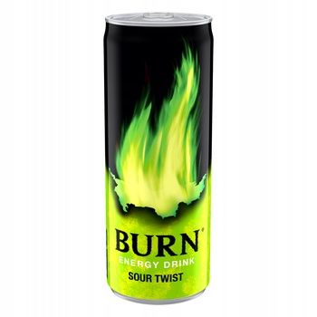 BURN Energy Drink 250ml Sour Twist - Arena.pl
