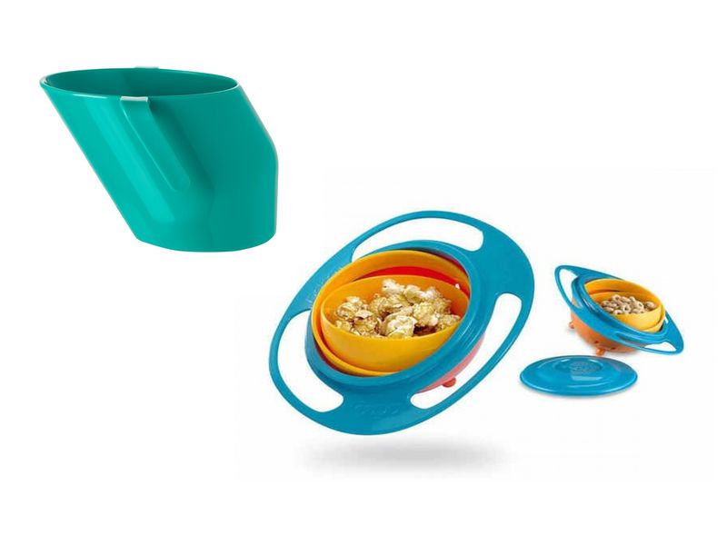 Zestaw Doidy Cup + Miseczka Gyro Bowl Doidy Cup - Butelkowy - Arena.pl