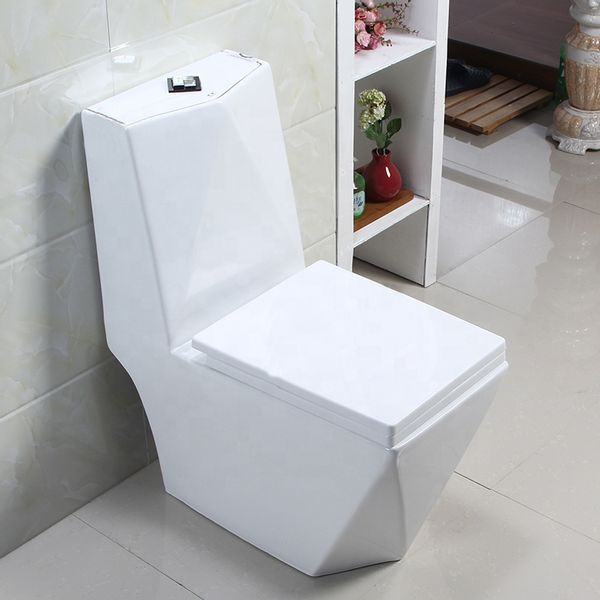BIAŁY KOMPAKT WC TOALETA WOLNOSTOJĄCA JEDNOLITY ODLEW - Arena.pl