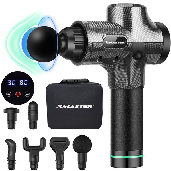 Kup PISTOLET DO MASAŻU MASSAGE GUN MASAŻER CIAŁA STÓP PLECÓW CARBON ...