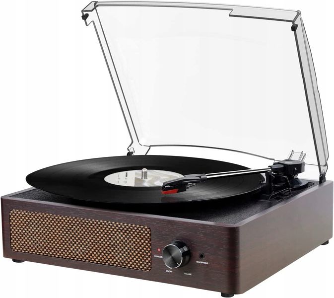 GRAMOFON MERSOCO M49A BLUETOOTH RCA 33/45/78 RPM CZARNY - Arena.pl