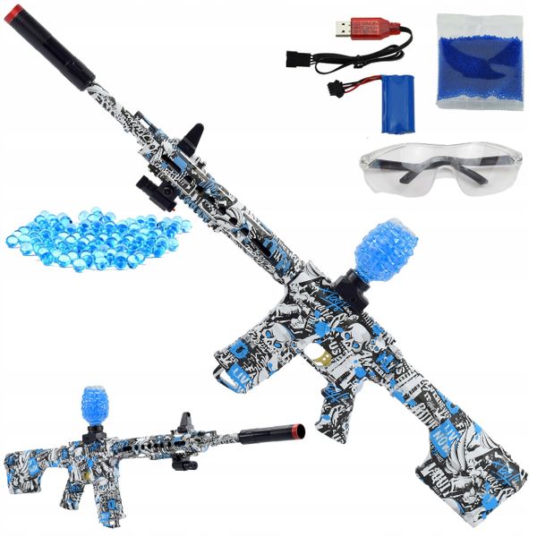 BEZPIECZNY KARABIN PISTOLET NA KULKI ŻELOWE OGROMNY AUTOMAT - Arena.pl