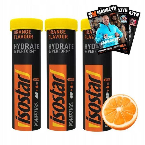 Kup ISOSTAR POWER TABS TABLETKI ELEKTROLITY NAWADNIAJĄCE POTAS 3x10 ...