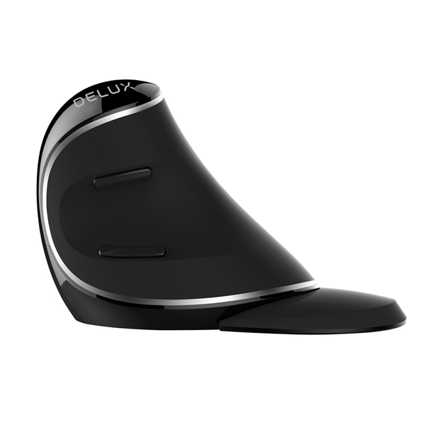 Delux M618PD 2.4GHz, BT 5.0 Pionowa ergonomiczna myszka bezprzewodowa ...