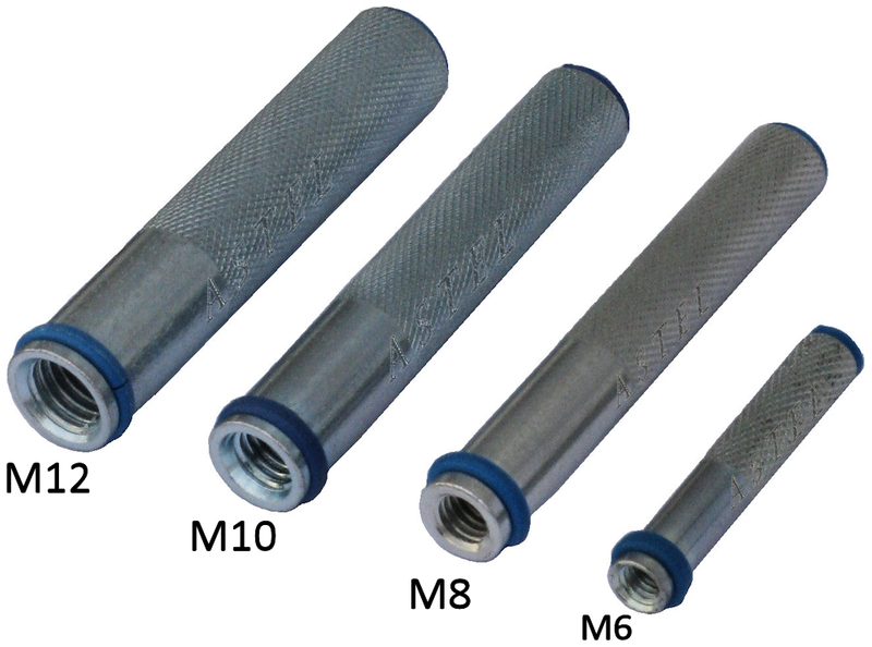 Tuleja gwintowana M8 do ściany - kotwa chemiczna - Arena.pl