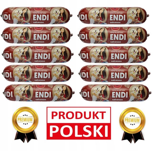 Kup 10x1kg Karma dla psa baton PREMIUM ENDI SALCESON na arena.pl i ...