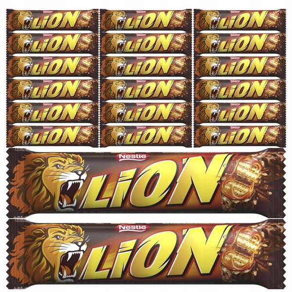 Kup Baton Czekoladowy Lion Chocolate Nestle 20 x 42 g na arena.pl i ...