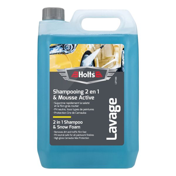 Holts szampon 2w1 wosk + aktywna piana (neutralne pH) 5L - Arena.pl