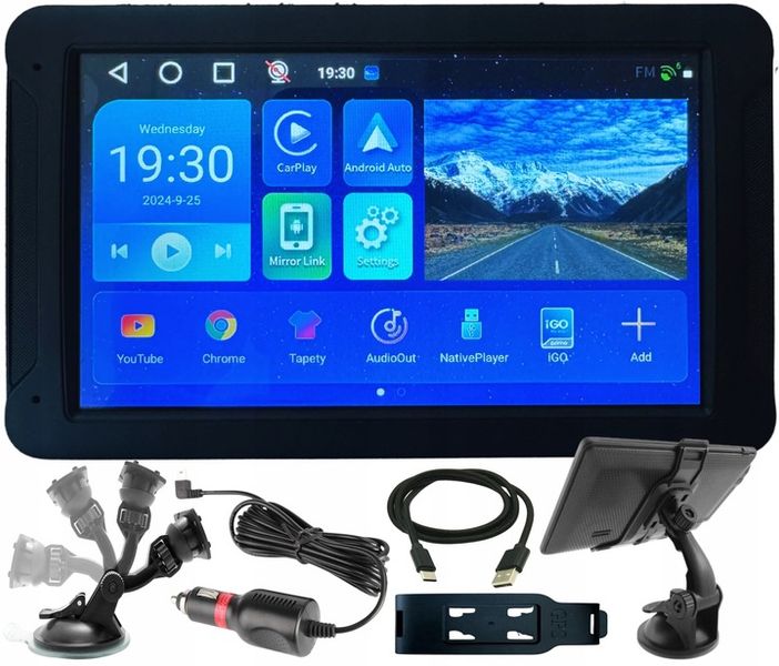 NAWIGACJA GPS 7 CIĘŻARÓWKA iGO Primo MAPY EUROPA BUS TAXI ANDROID CARPLAY - Arena.pl