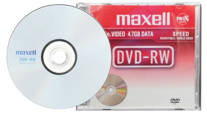 Kup Płyta MAXELL DVD-RW 4,7GB Wielokrotny zapis 10 szt na arena.pl i ...