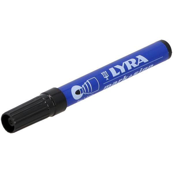 Kup LYRA Marker niezmywalny z końcówką okrągłą Niebieski / Blue na ...