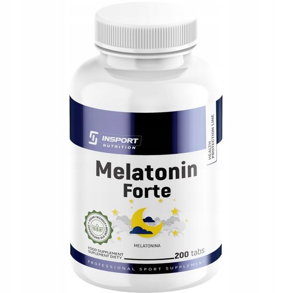 Kup MELATONINA FORTE 5mg + ASHWAGANDHA - GŁĘBOKI Spokojny SEN STRES ...