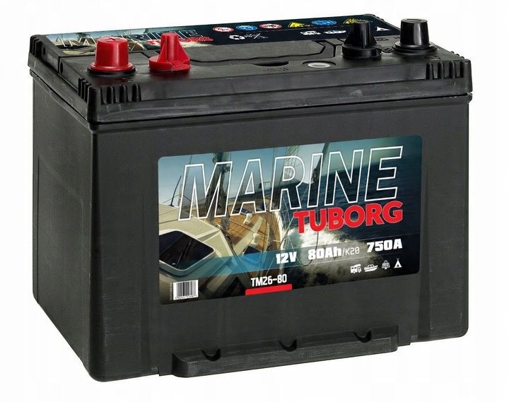 Kup Akumulator ENERGY 12V 80Ah 750A MARINE DO ŁODZI na arena.pl i ciesz ...