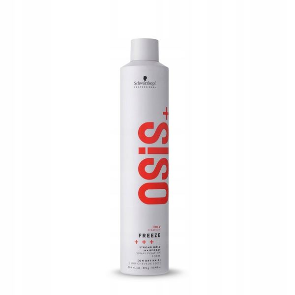 SCHWARZKOPF OSIS FREEZE STRONG MOCNY LAKIER 500ML - Arena.pl
