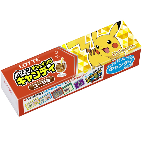 Pokemon Chewy Candy, guma rozpuszczalna o smaku coli 21g - Lotte - Arena.pl