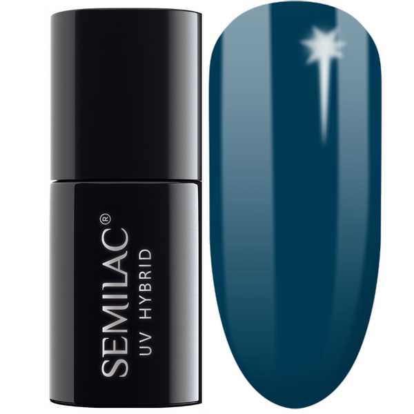Semilac 406 Lakier hybrydowy BLUE TEA 7ml - Arena.pl