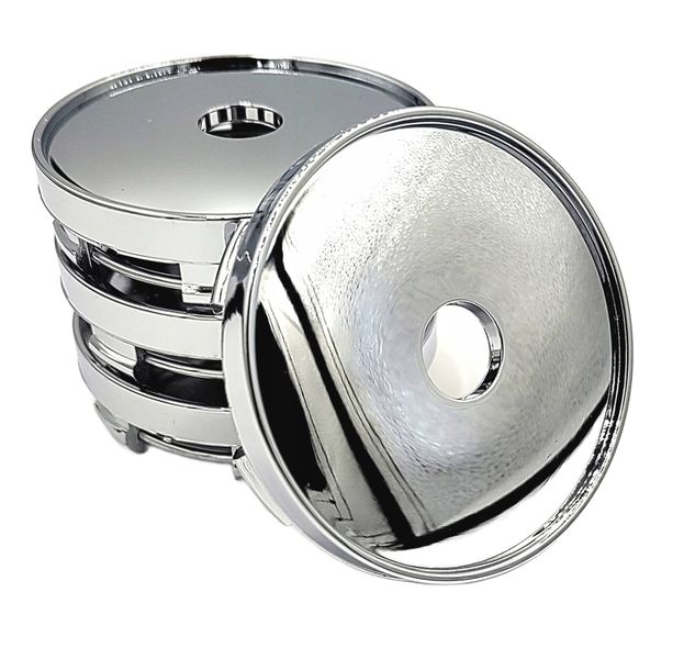 UNIWERSALNE DEKIELKI na felgi zaślepki felg KAPSLE kołpaczki 60mm 4 szt ...