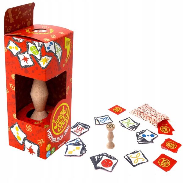 JUNGLE SPEED ECO EKOLOGICZNA ZRĘCZNOŚCIOWA NOWA EDYCJA GRA TOWARZYSKA ...