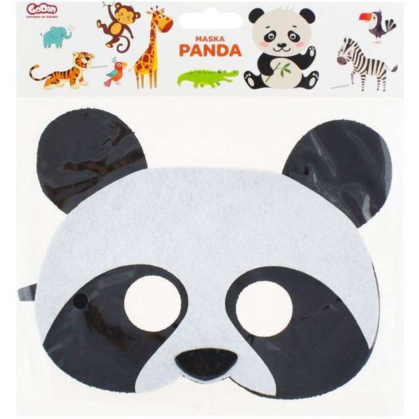 Maska "Panda", filcowa, GODAN - Arena.pl