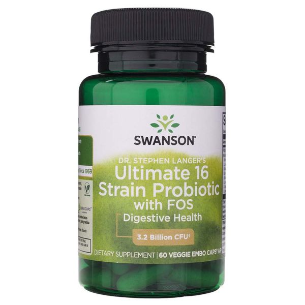 Swanson Ultimate 16 Strain Probiotic - 60 kapsułek - Arena.pl