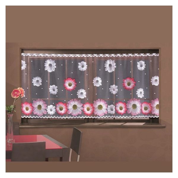 Firanka Gerbera wysokość 70 cm 🔲 DomoweTekstylia | WNG583 070 - Arena.pl