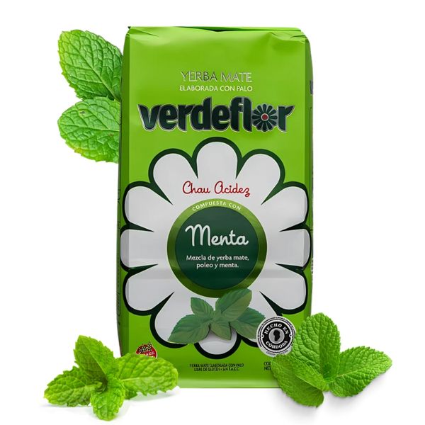 Kup Yerba Mate Verdeflor Menta 0,5kg (miętowa) 500g na arena.pl i ciesz ...