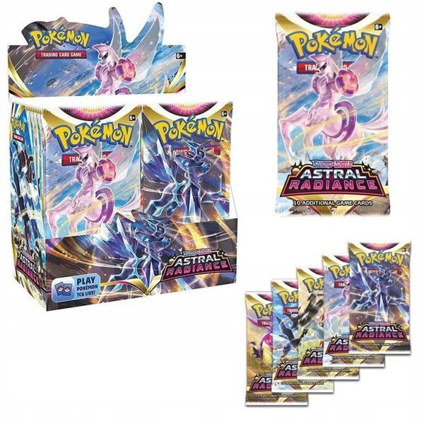 KARTY POKEMON KOLEKCJONERSKIE MEGA BOX ZESTAW ASTRAL RADIANCE 360 KART ...