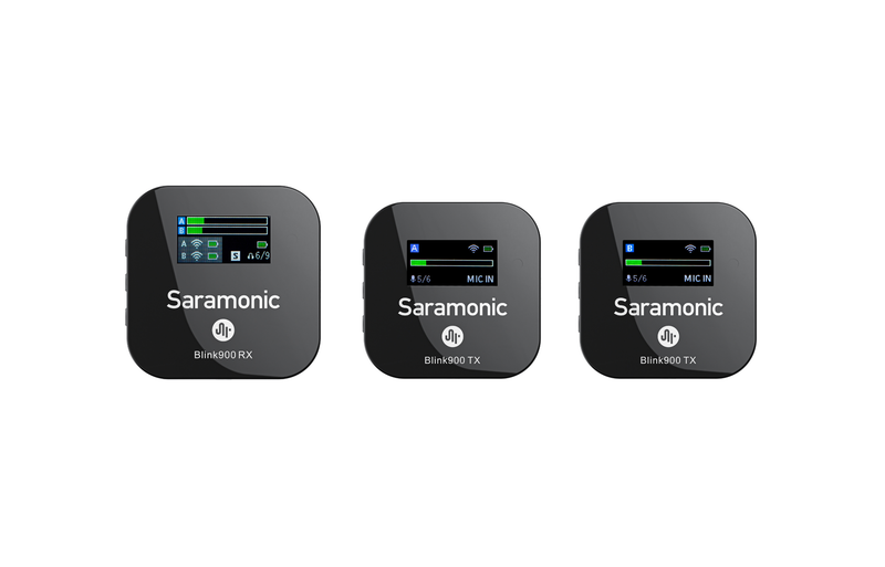 Kup Mikforon bezprzewodowy - zestaw Saramonic Blink900 B2 (RX + TX + TX ...