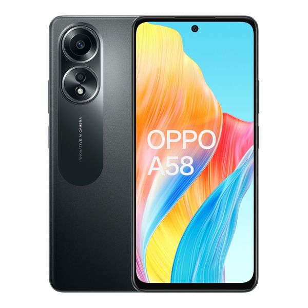 OPPO A58 6/128GB Dual Sim Czarny - Arena.pl
