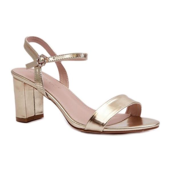Kup Sandały Model Glindra 24SD98-6986 Gold - Step in style r.39 na ...