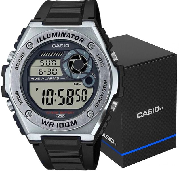 zegarek casio mwd-100h-9avef 10 bar do pływania unisex + box - Arena.pl