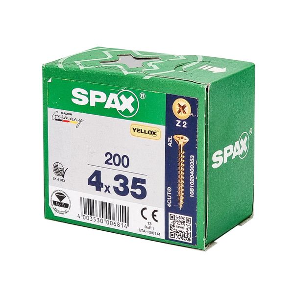 Wkręty uniwersalne SPAX 4.0 x 35 200 szt. PZ2 - Arena.pl