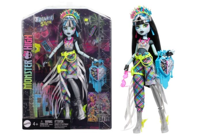 MONSTER HIGH Fest Frankie Stein lalka HXH79 /4 - Arena.pl