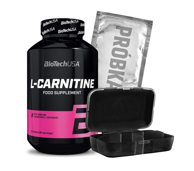 BIOTECH L-CARNITINE 1000 60t L-KARNITYNA REDUKCJA - Arena.pl
