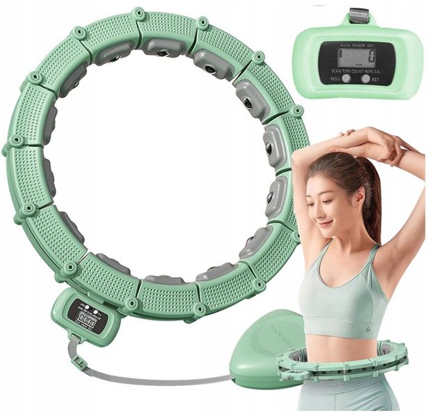 Kup KOŁO HULA HOOP SMART MODUŁOWY MASAŻER CIAŁA Z WYPUSTKAMI I ...