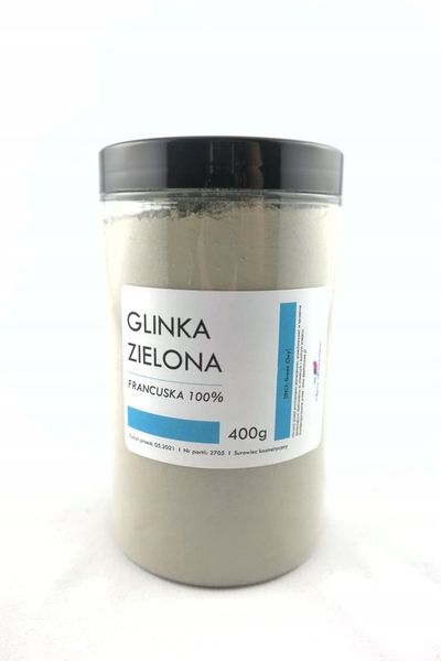 Kup GLINKA ZIELONA 400g 100% na trądzik na arena.pl i ciesz się niską ceną